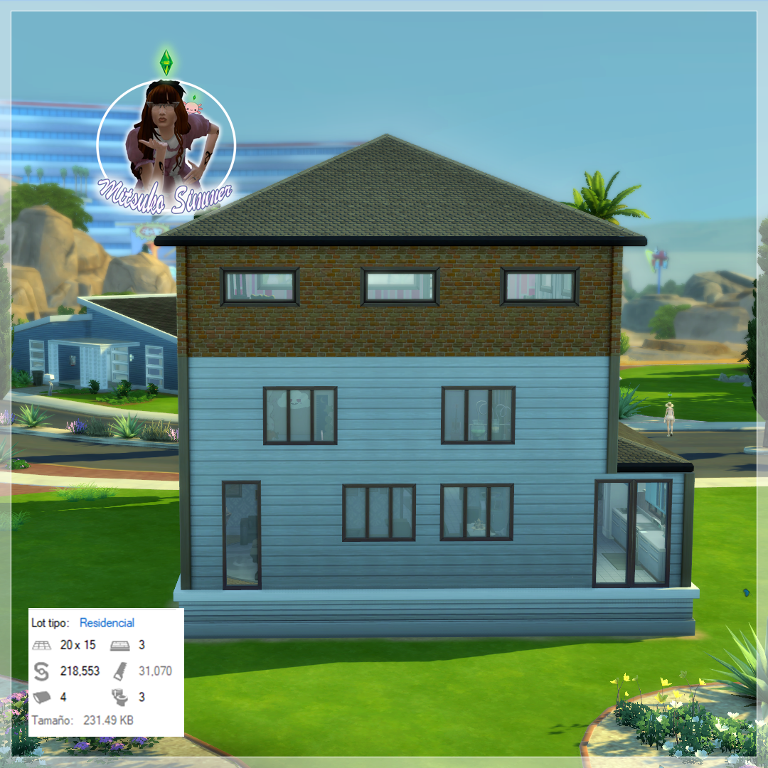 Family House Base Game By Mitsuko Simmer - Gallery - The Sims 4 Rooms ...