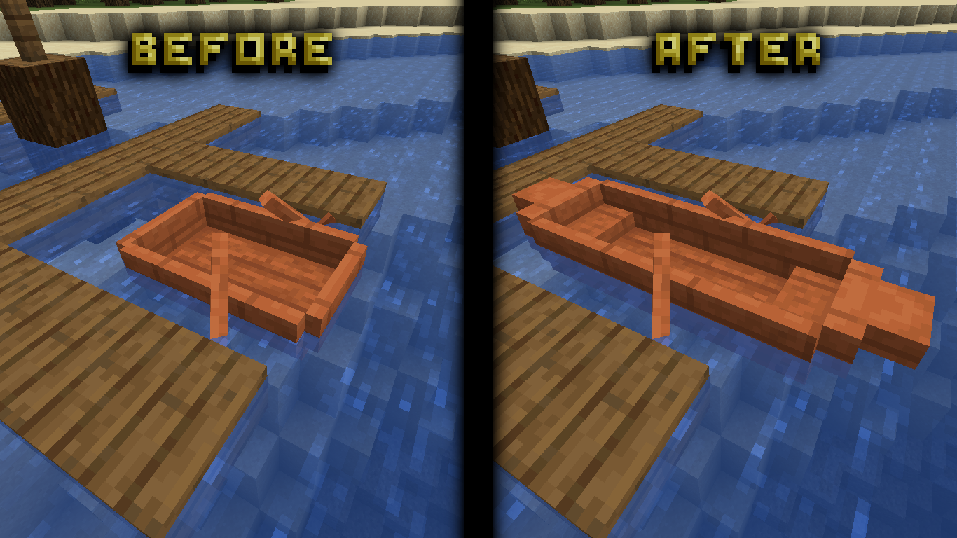Boats and Canoes - Gallery - Minecraft Resource Packs - CurseForge
