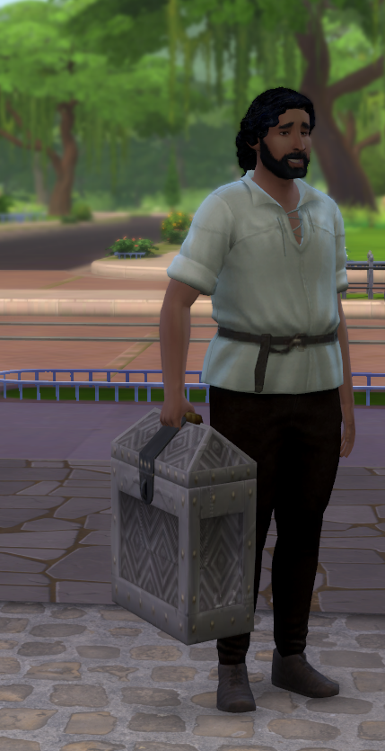 TSM Carved Chest as suitcase replacement - Gallery - The Sims 4 Mods ...