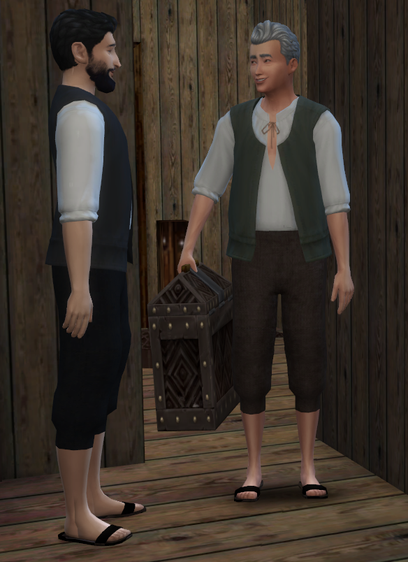 TSM Carved Chest as suitcase replacement - Screenshots - The Sims 4 ...