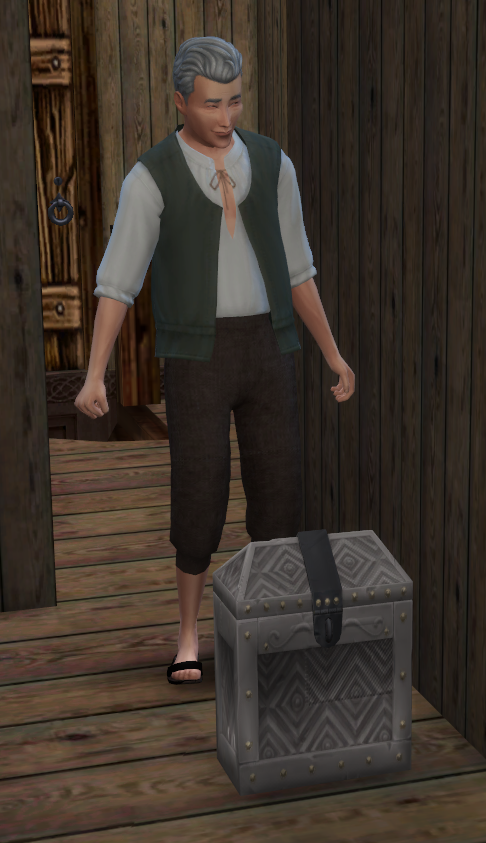 TSM Carved Chest as suitcase replacement - Gallery - The Sims 4 Mods ...