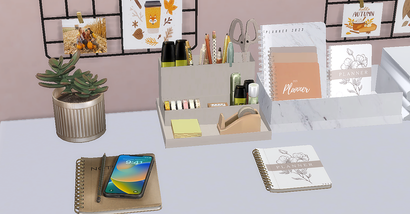 Minimal planner storage - Gallery - The Sims 4 Build / Buy - CurseForge