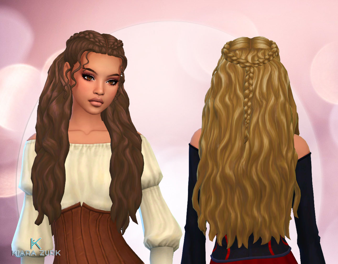 Indra Hairstyle Version 2 - Gallery - The Sims 4 Create a Sim - CurseForge