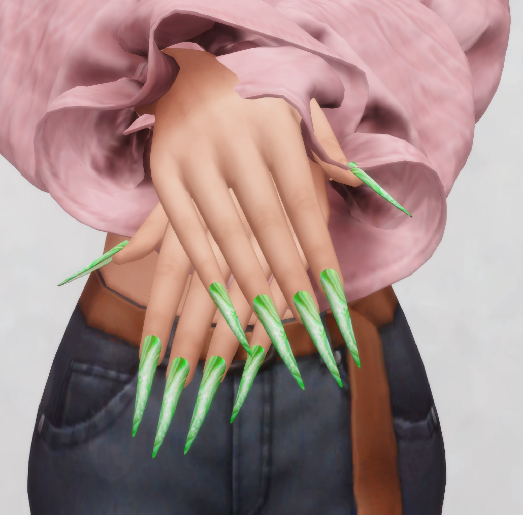 Nails Set N019 - Gallery - The Sims 4 Create a Sim - CurseForge