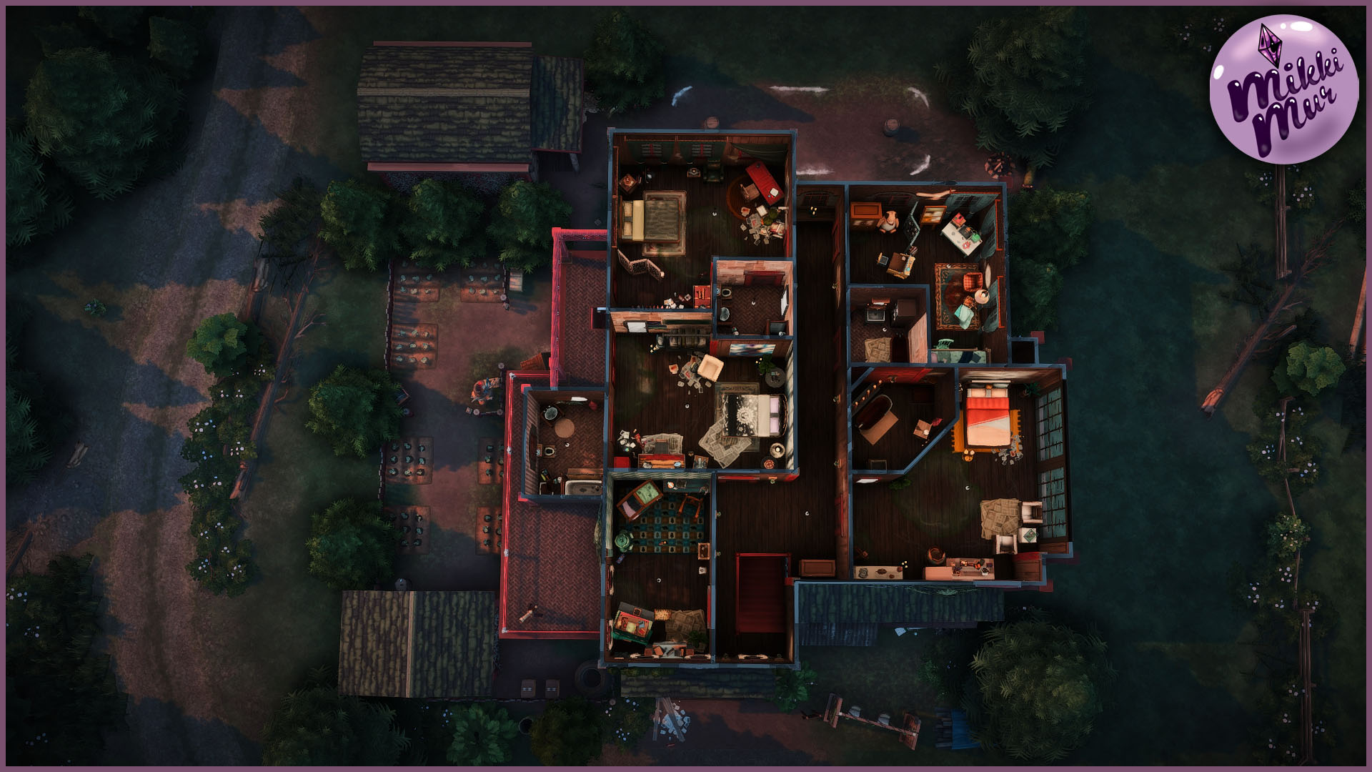 Werewolf Farmhouse - Gallery - The Sims 4 Rooms / Lots - CurseForge