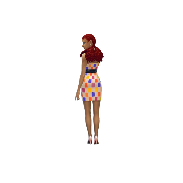 Gingham vintage dress set - Gallery - The Sims 4 Create a Sim - CurseForge