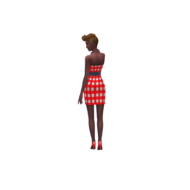 Gingham vintage dress set - Gallery - The Sims 4 Create a Sim - CurseForge