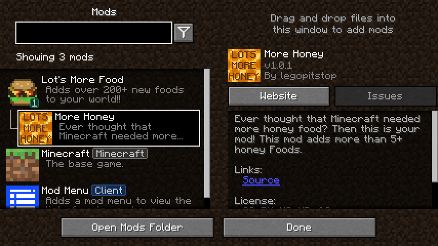 More Honey [JAVA] - Minecraft Mods - CurseForge