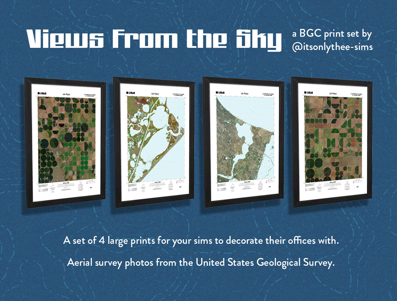 Views From the Sky - 4 BGC Aerial Survey Prints - Screenshots - The ...