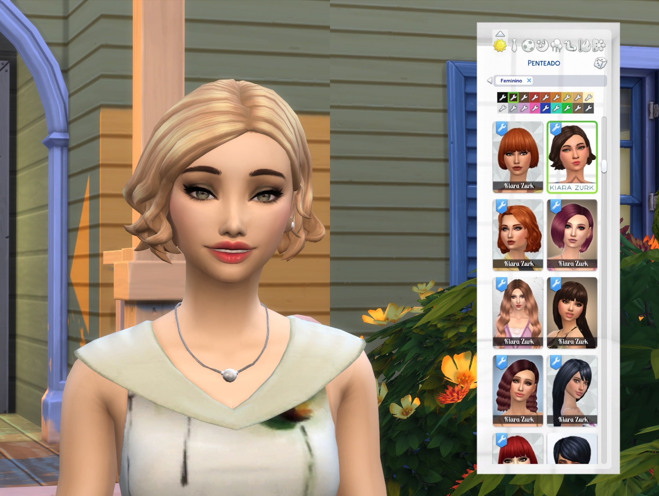 Judi Hairstyle - Gallery - The Sims 4 Create a Sim - CurseForge