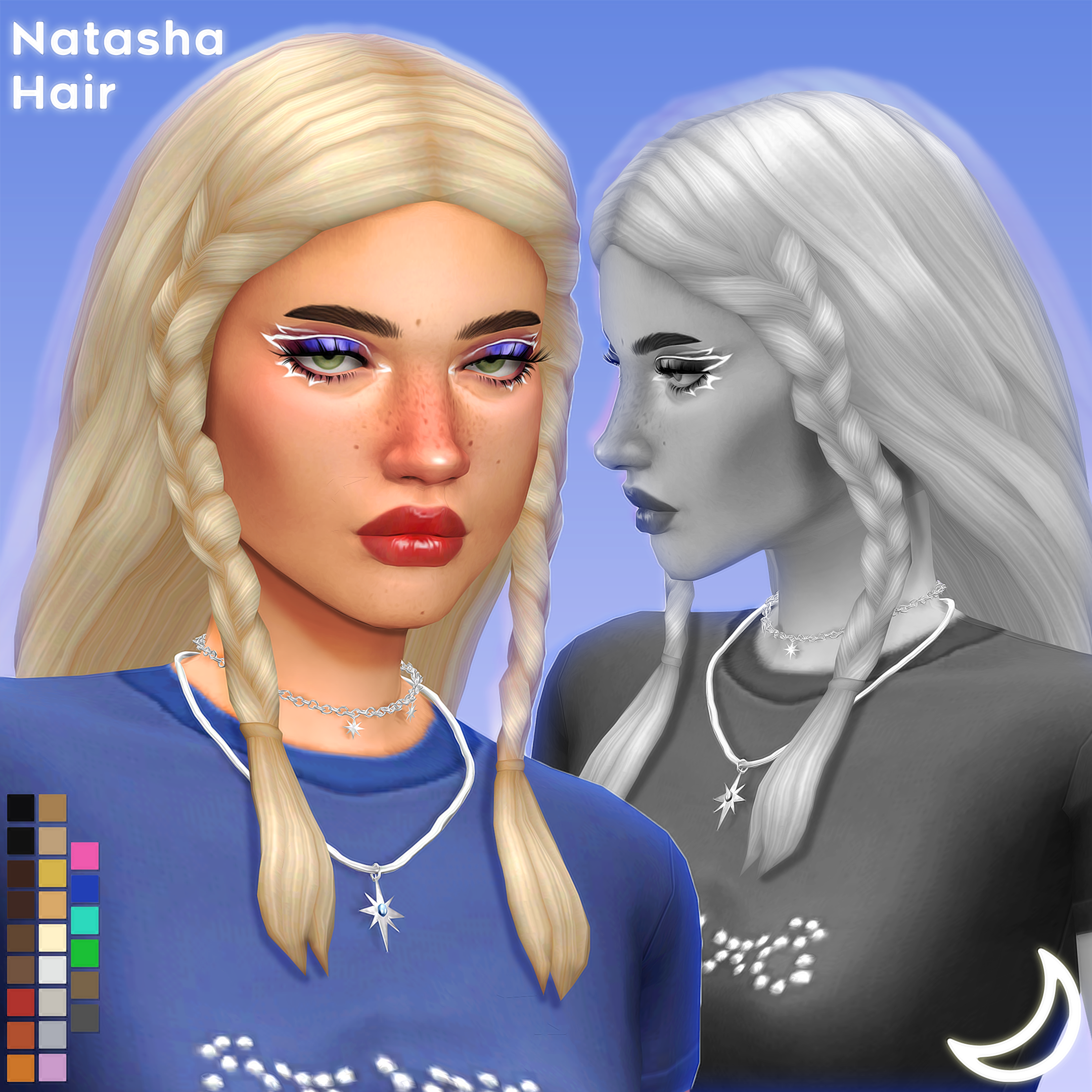 Natasha Hair - Gallery - The Sims 4 Create a Sim - CurseForge