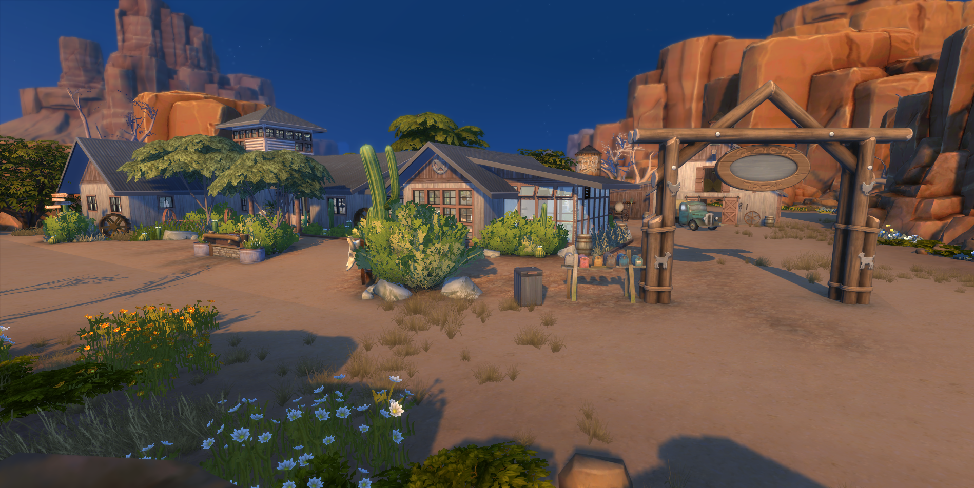 The Grazing Goat Ranch - Gallery - The Sims 4 Rooms / Lots - CurseForge