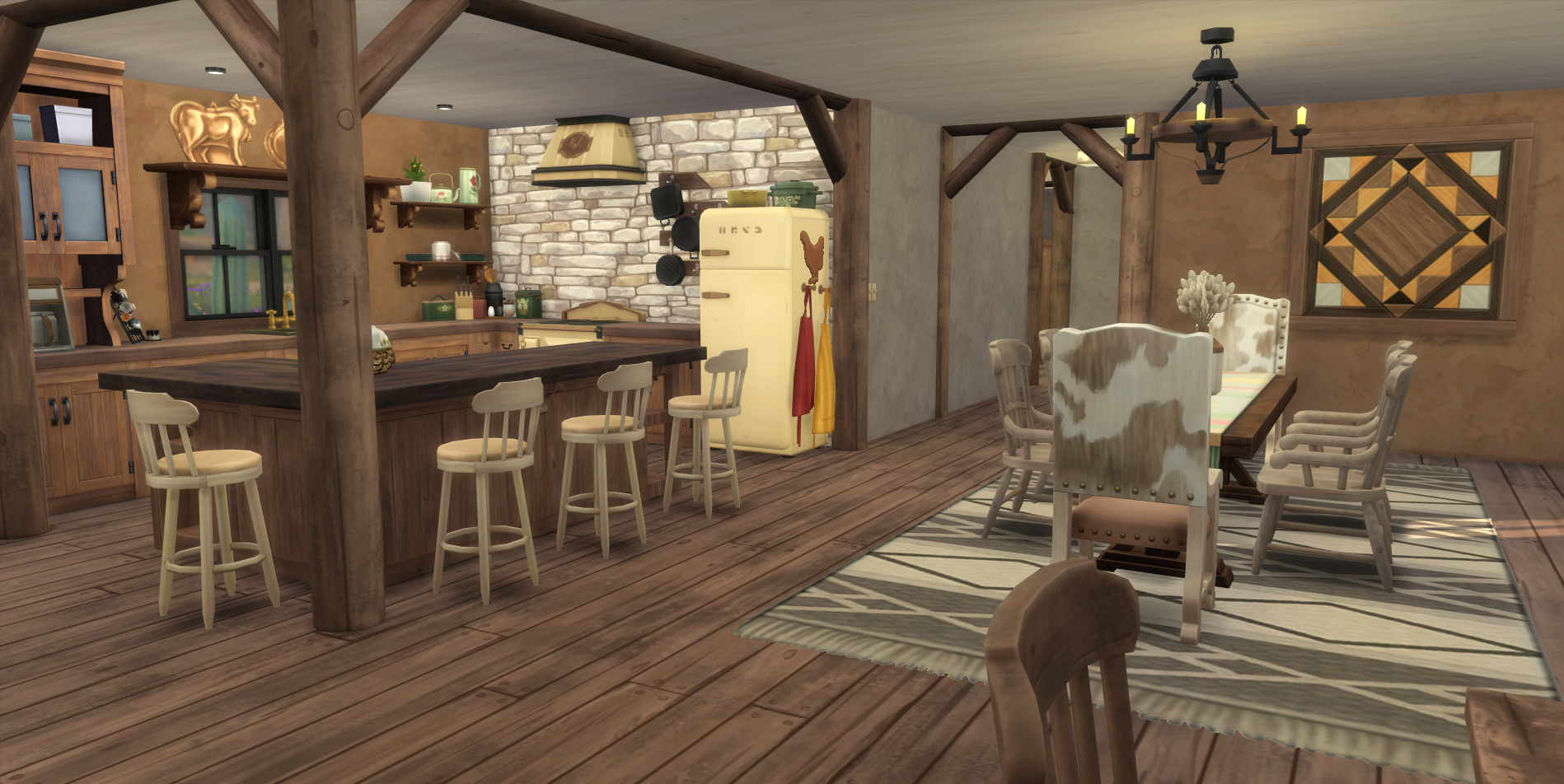 The Grazing Goat Ranch - Gallery - The Sims 4 Rooms / Lots - CurseForge