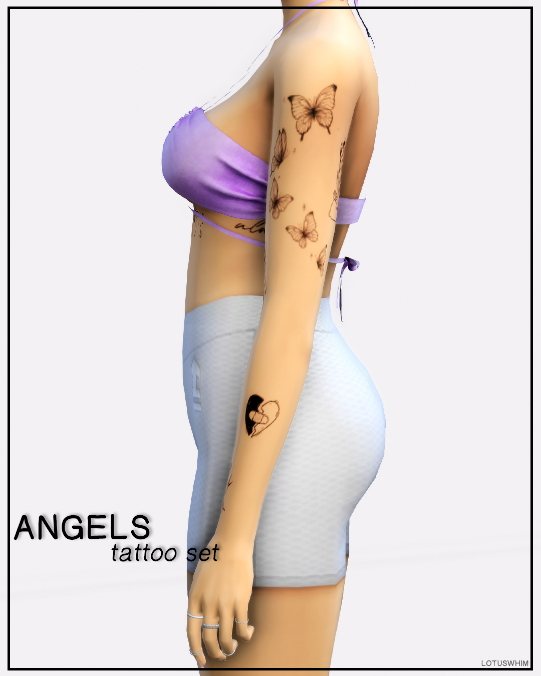 Angels Tattoo Set - Gallery - The Sims 4 Create a Sim - CurseForge