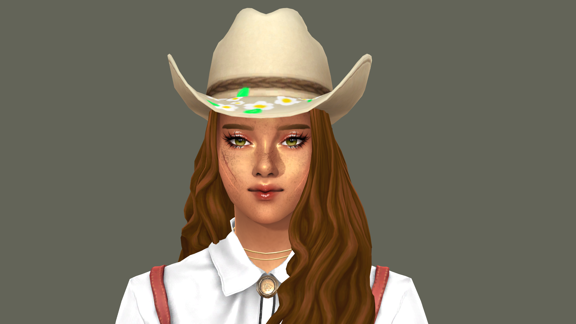 AC-Daisies Expanded Cowboy Hat - Gallery - The Sims 4 Create a Sim ...