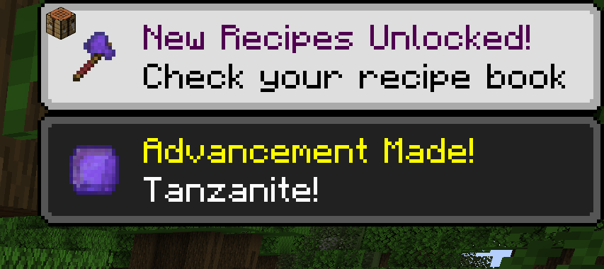 Tanzanite - A new ore - Gallery - Minecraft Mods - CurseForge