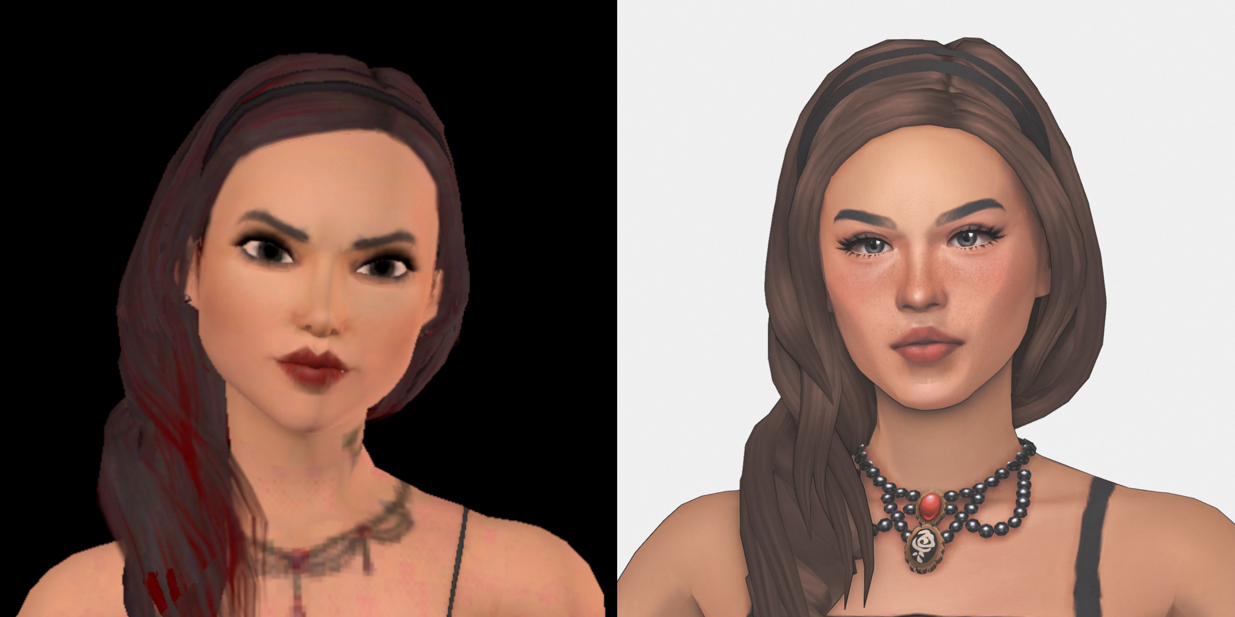 Morrigan Hair (TS3 to TS4) - The Sims 4 Create a Sim - CurseForge