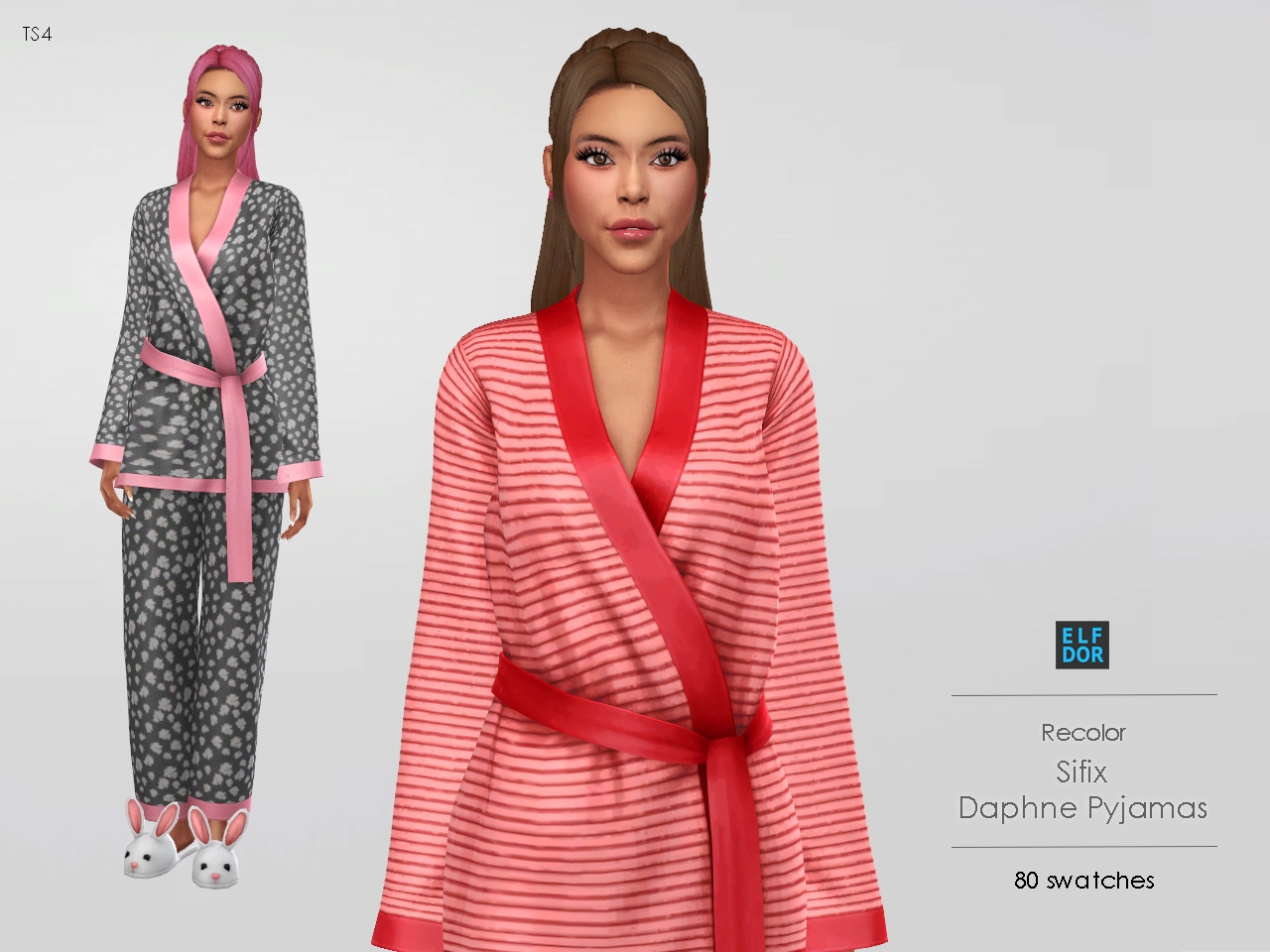 Sifix Daphne Pyjamas RC - Gallery - The Sims 4 Create a Sim - CurseForge
