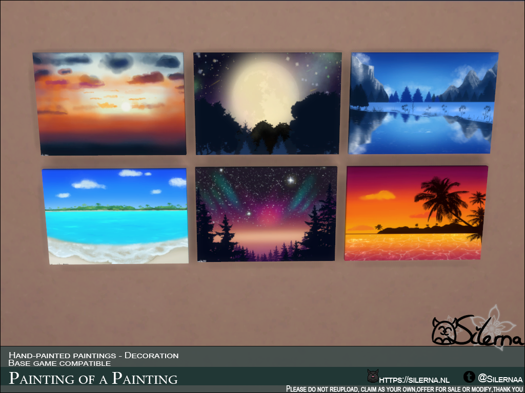 Painting of a Painting - Gallery - The Sims 4 Build / Buy - CurseForge