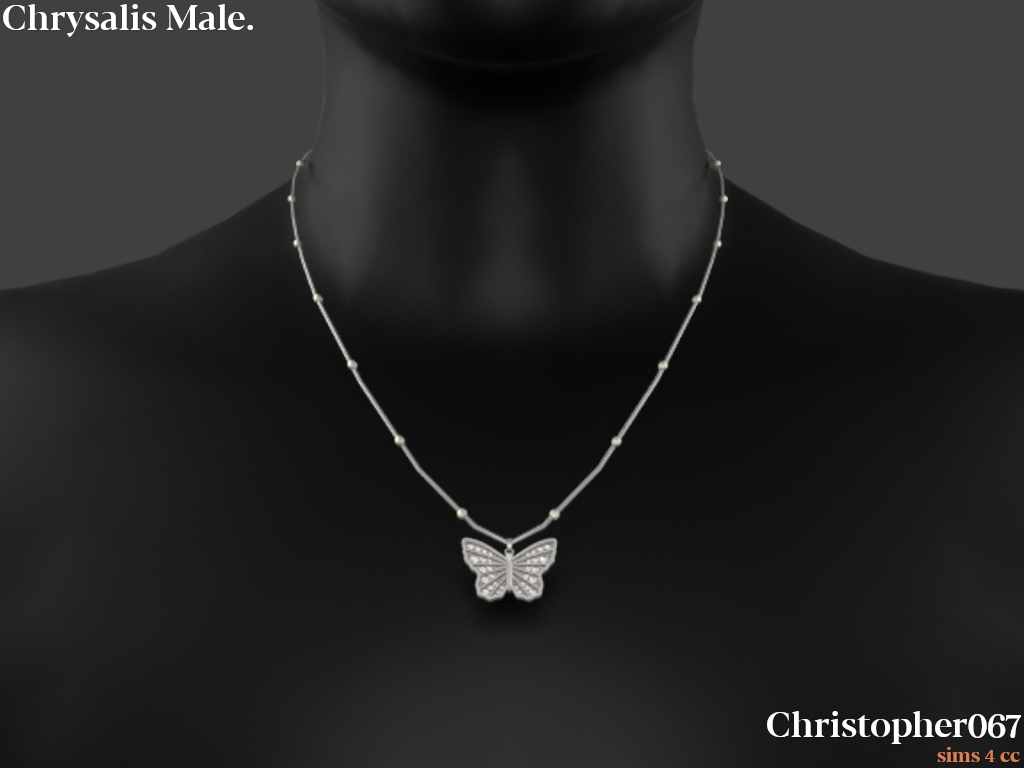Chrysalis Necklace - Male - Gallery - The Sims 4 Create a Sim - CurseForge