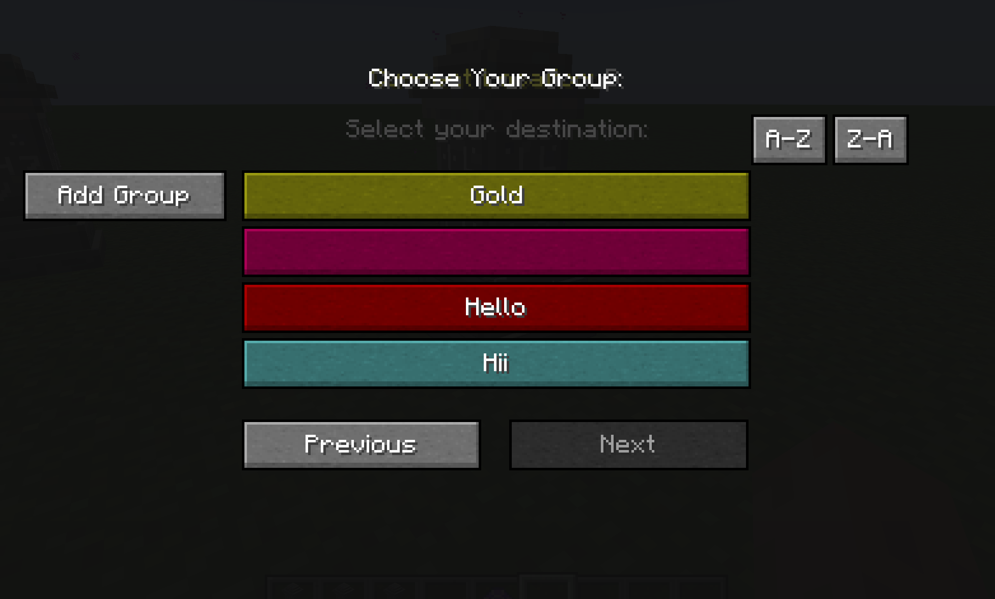 Grouping & Sorting for Waystones - Screenshots - Minecraft Mods ...