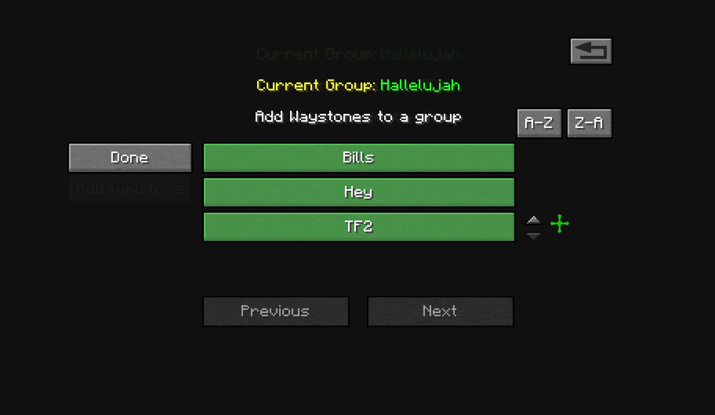 Grouping & Sorting for Waystones - Minecraft Mods - CurseForge