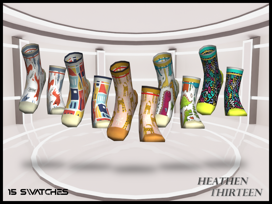 Kid's Funky Odd Silly Socks - Gallery - The Sims 4 Create a Sim ...