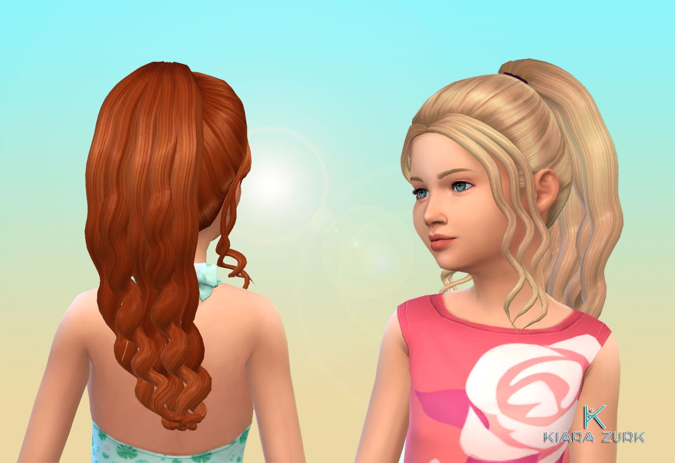 Rita Hairstyle for Girls - Gallery - The Sims 4 Create a Sim - CurseForge