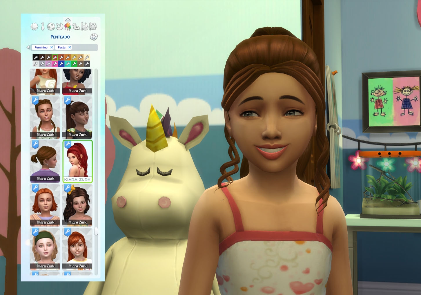 Rita Hairstyle for Girls - Gallery - The Sims 4 Create a Sim - CurseForge