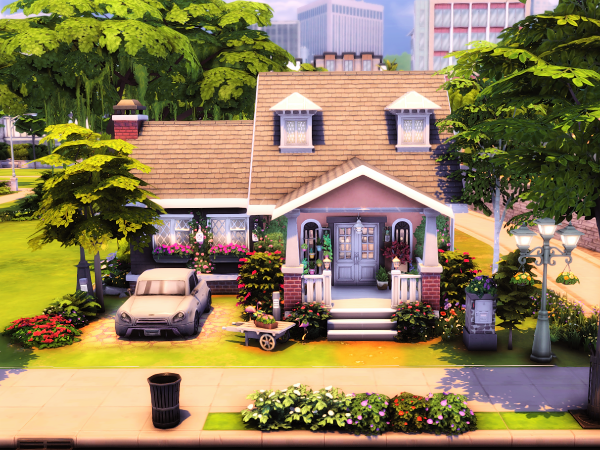 Single Girl House NO CC - Gallery - The Sims 4 Rooms / Lots - CurseForge