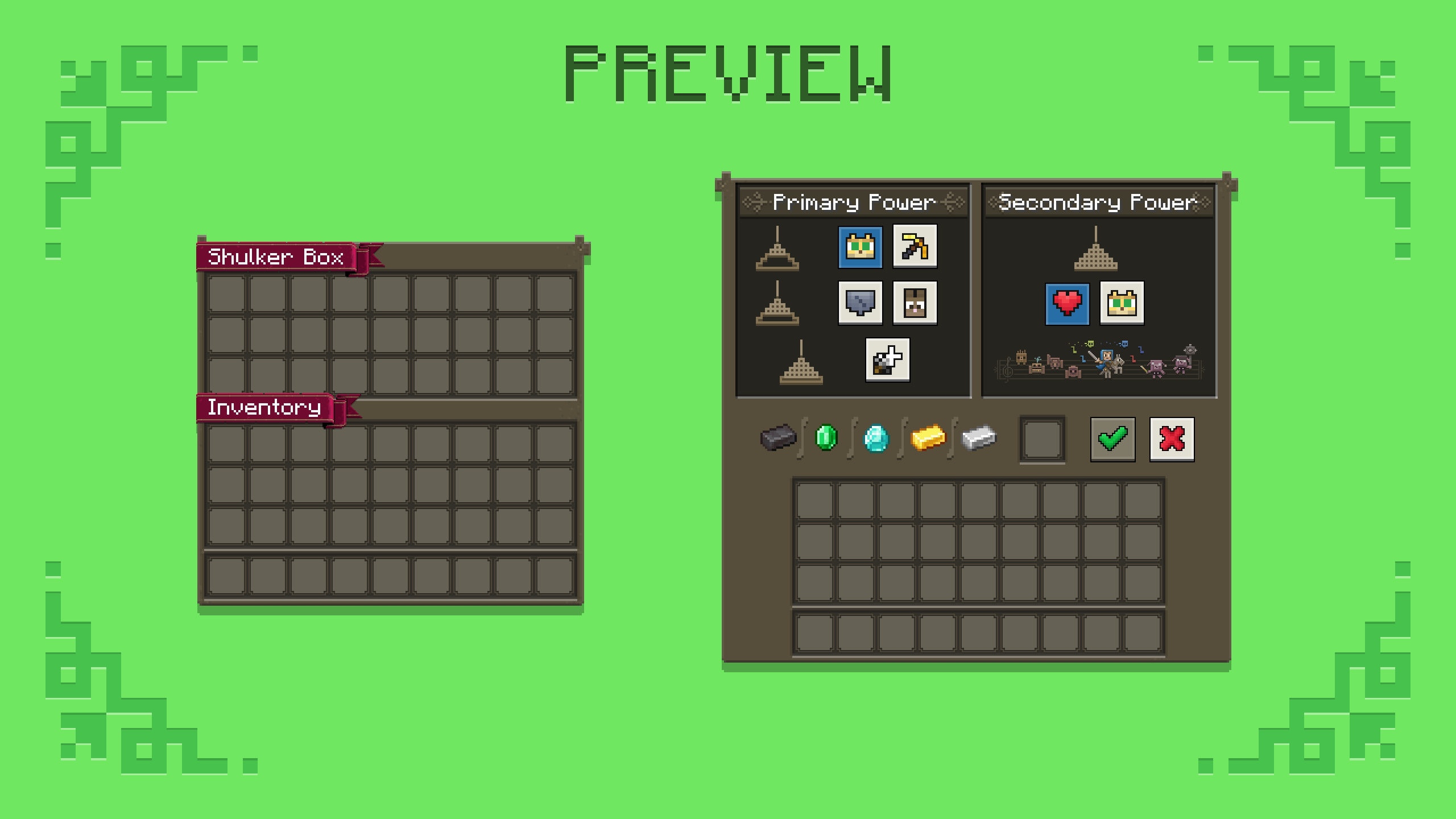 Legends GUI - Screenshots - Minecraft Resource Packs - CurseForge
