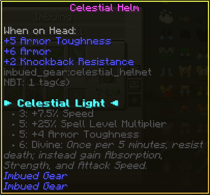 Imbued Gear - Gallery - Minecraft Mods - CurseForge