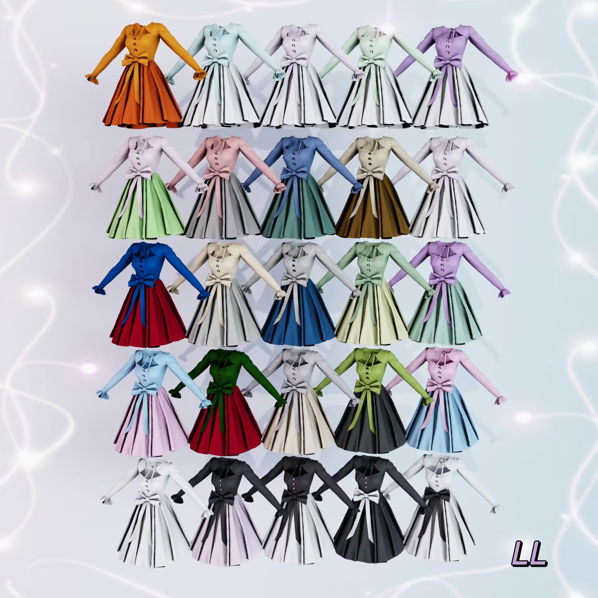 [LLLLing]Ari_dress - Gallery - The Sims 4 Create a Sim - CurseForge
