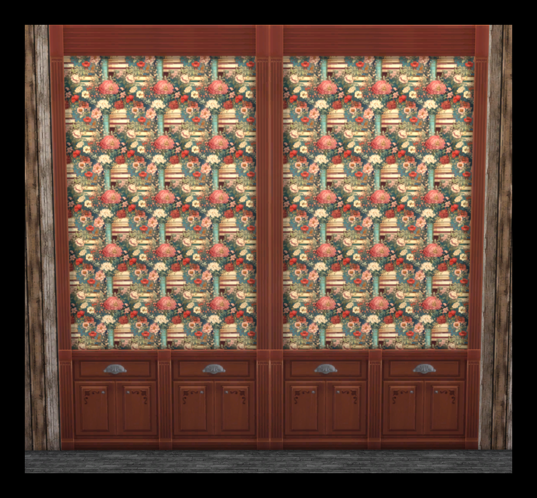 Library Wallpaper - Gallery - The Sims 4 Build / Buy - CurseForge