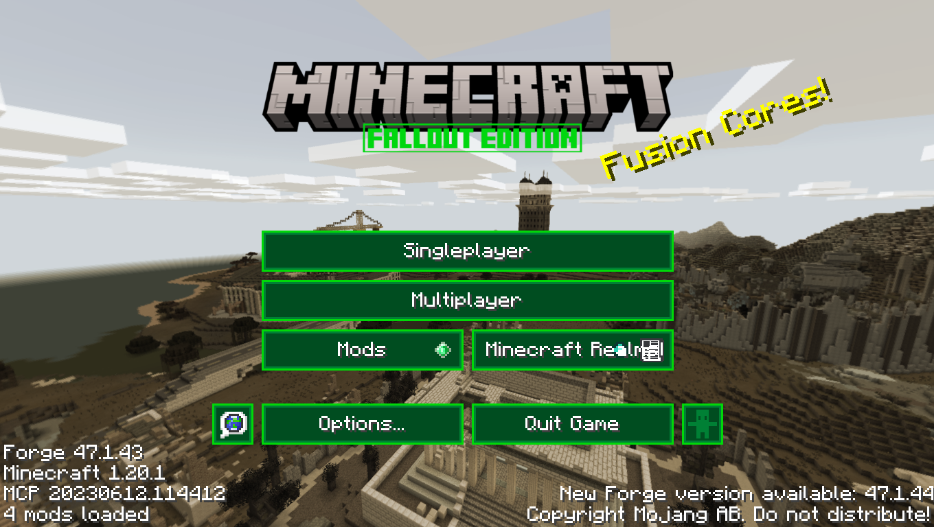 Fallout Mash-Up Textures - Gallery - Minecraft Resource Packs - CurseForge