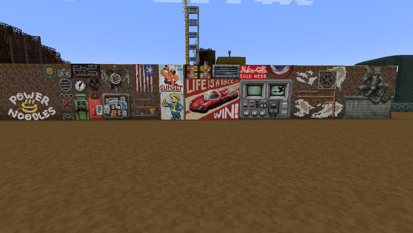 Fallout Mash-Up Textures - Gallery - Minecraft Resource Packs - CurseForge