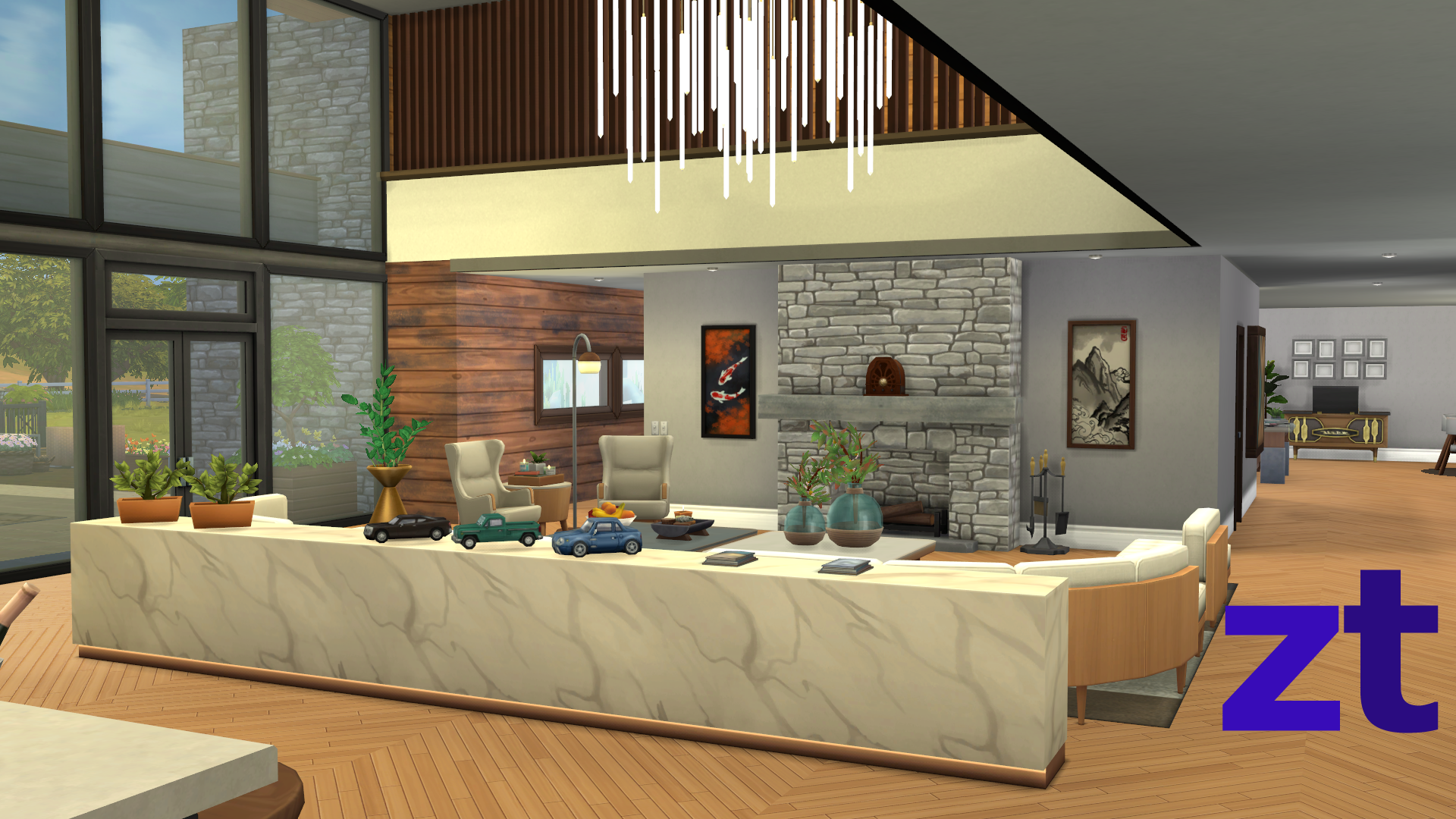 ZT Modern Ranch - Gallery - The Sims 4 Rooms / Lots - CurseForge