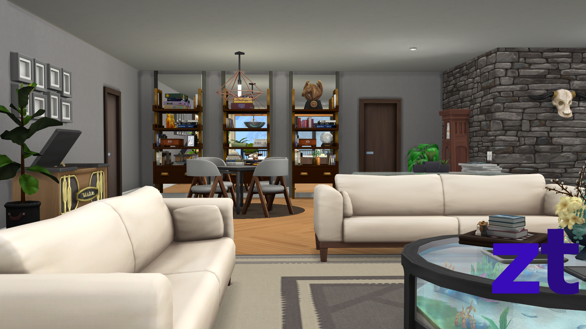 ZT Modern Ranch - Gallery - The Sims 4 Rooms / Lots - CurseForge