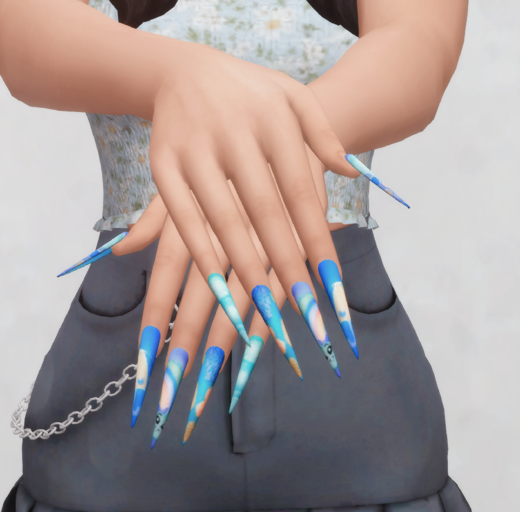Nails Set N027 - Gallery - The Sims 4 Create a Sim - CurseForge