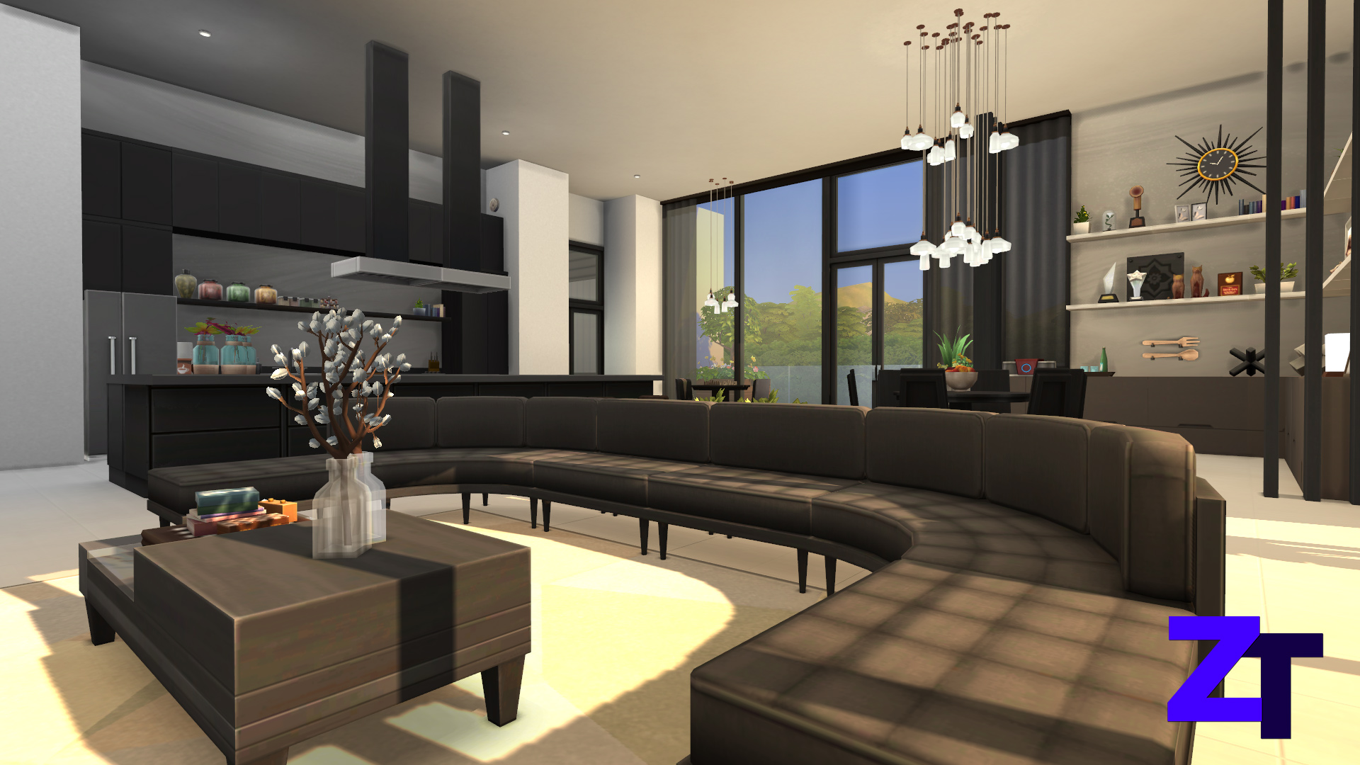ZT Modern Mansion III - Gallery - The Sims 4 Rooms / Lots - CurseForge