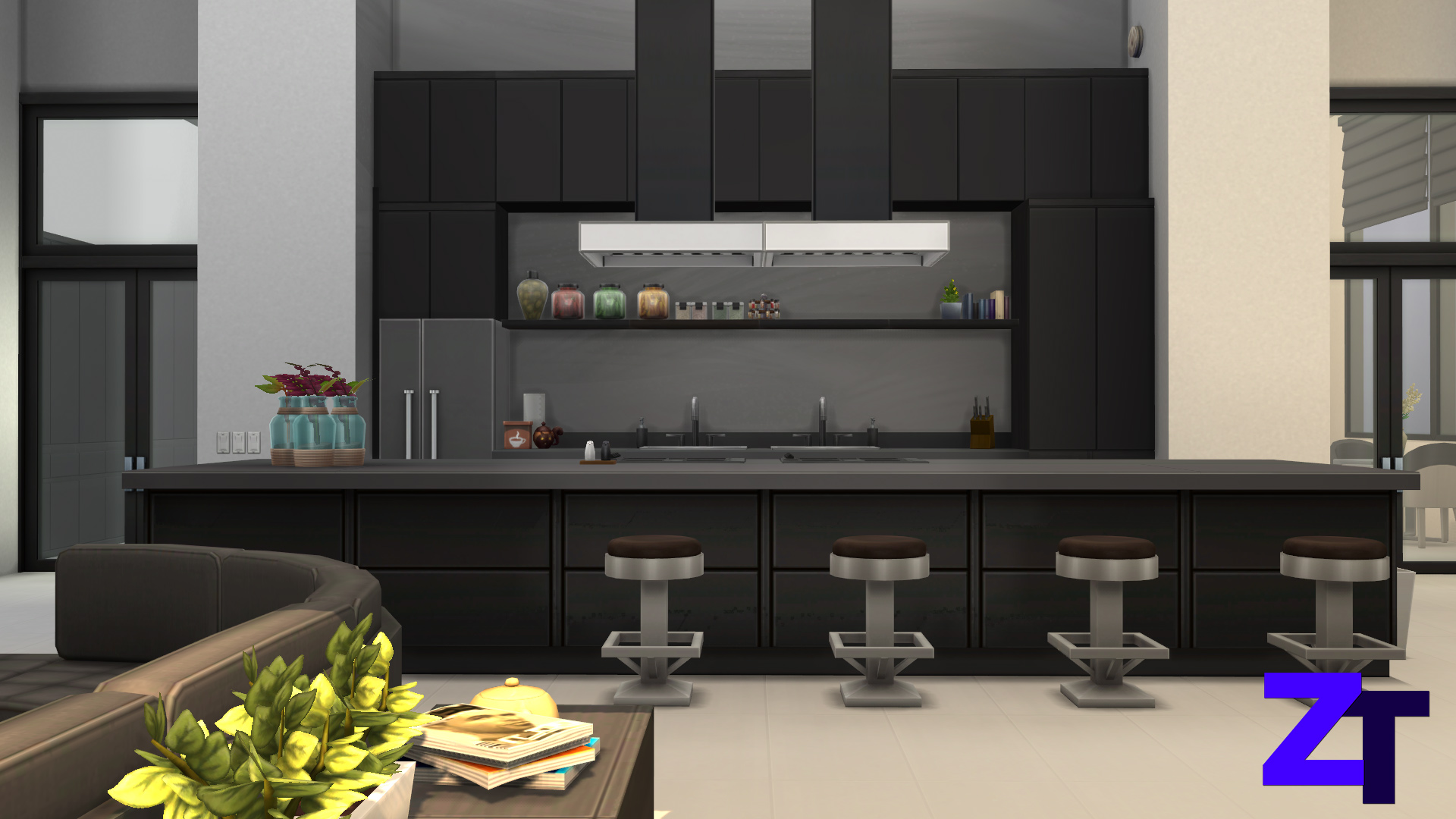 ZT Modern Mansion III - Gallery - The Sims 4 Rooms / Lots - CurseForge
