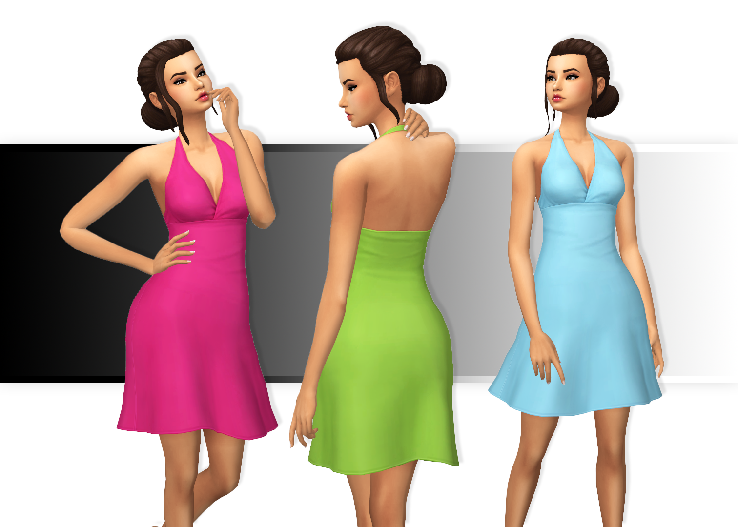 Kelly Dress by Marvell Screenshots - Create a Sim - The Sims 4