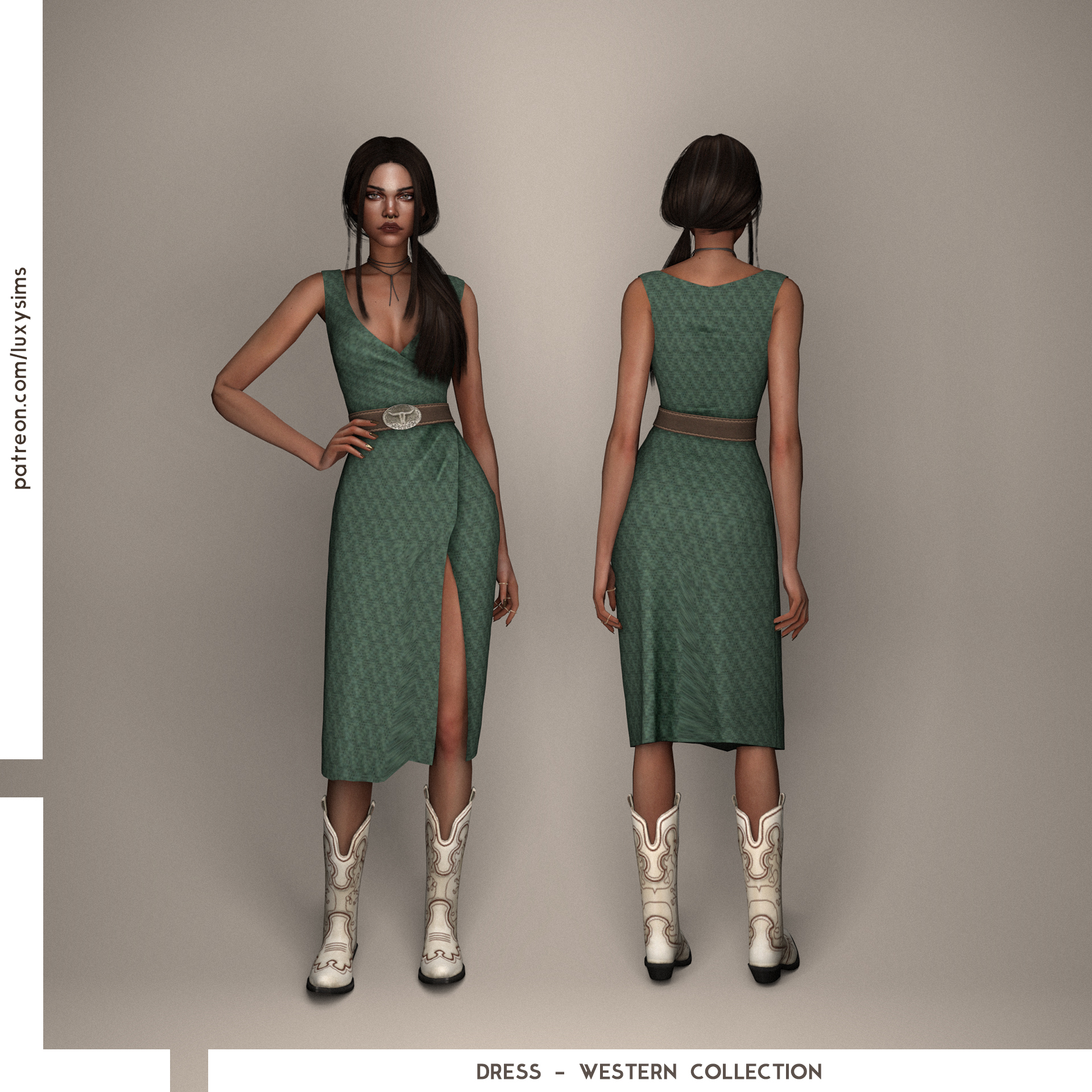 Dress - Western Collection - Gallery - The Sims 4 Create a Sim - CurseForge
