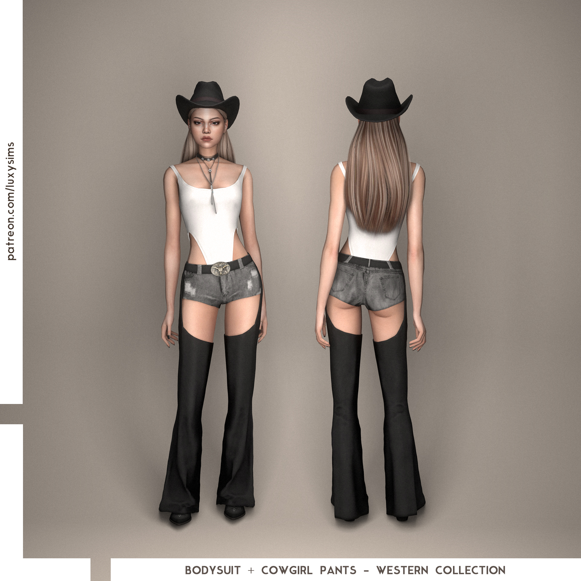 Bodysuit - Western Collection - Gallery - The Sims 4 Create a Sim - CurseForge