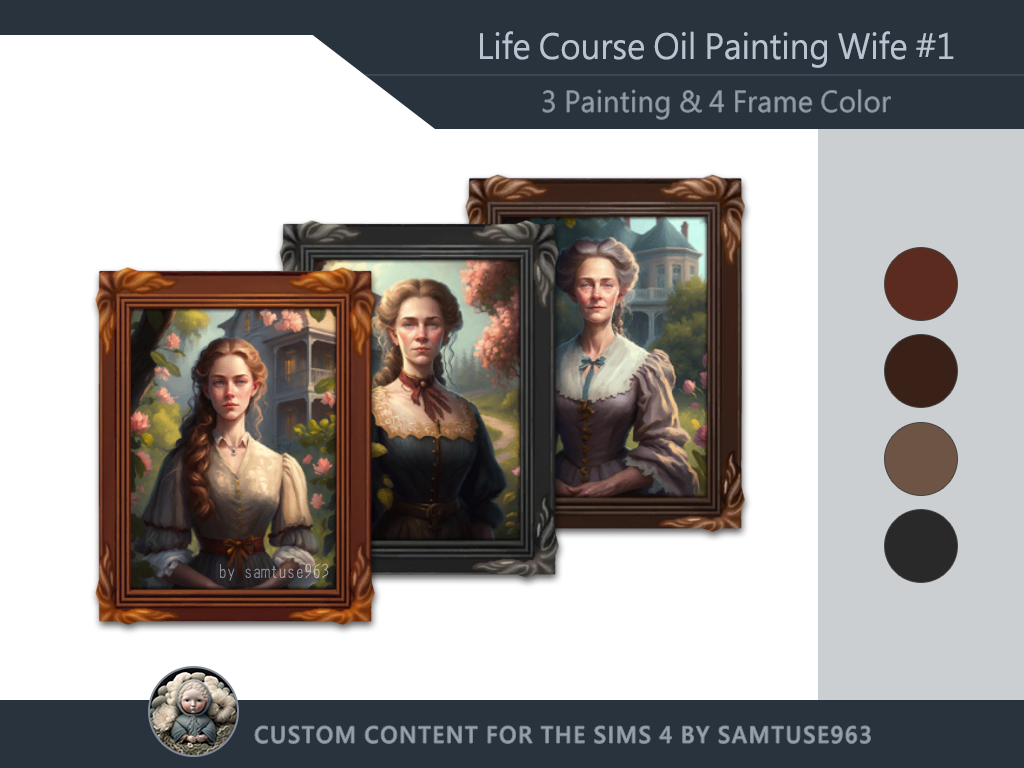 Life Course Oil Painting #1 Samtuse963 - The Sims 4 Build / Buy - CurseForge