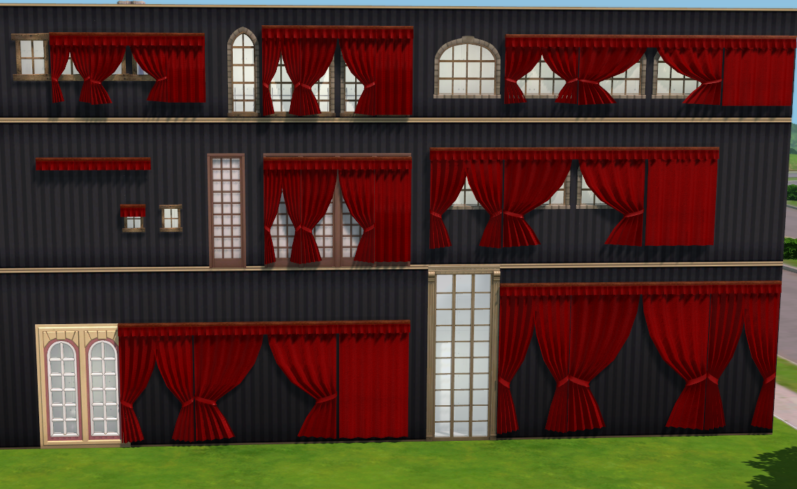 WFS Nostalgia Part 14 d: Curtains "Dorothea" - Gallery - The Sims 4 ...