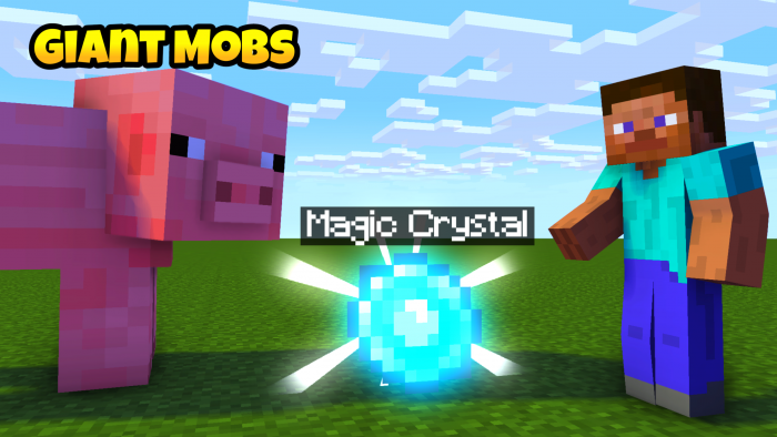 Giant Mobs - Gallery - Minecraft Bedrock Addons - CurseForge