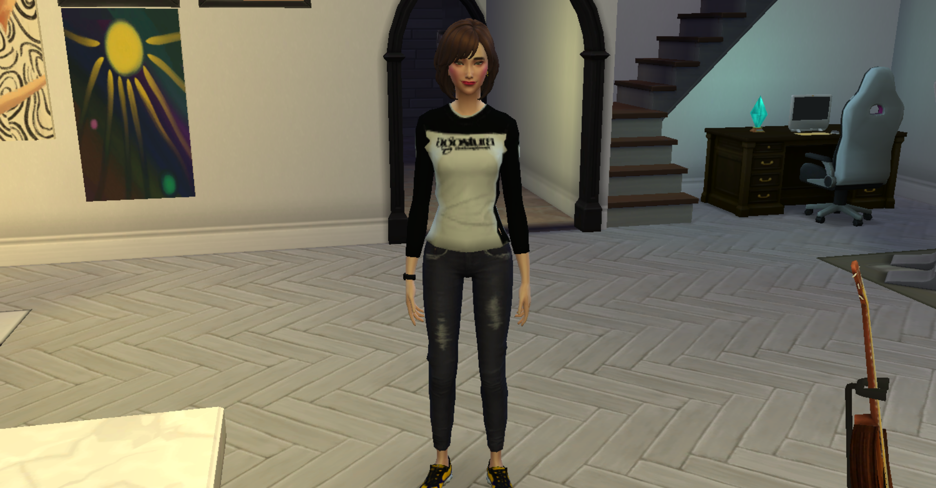 IDxA Women's Classic Motorcycle Riding Gear - Gallery - The Sims 4 ...