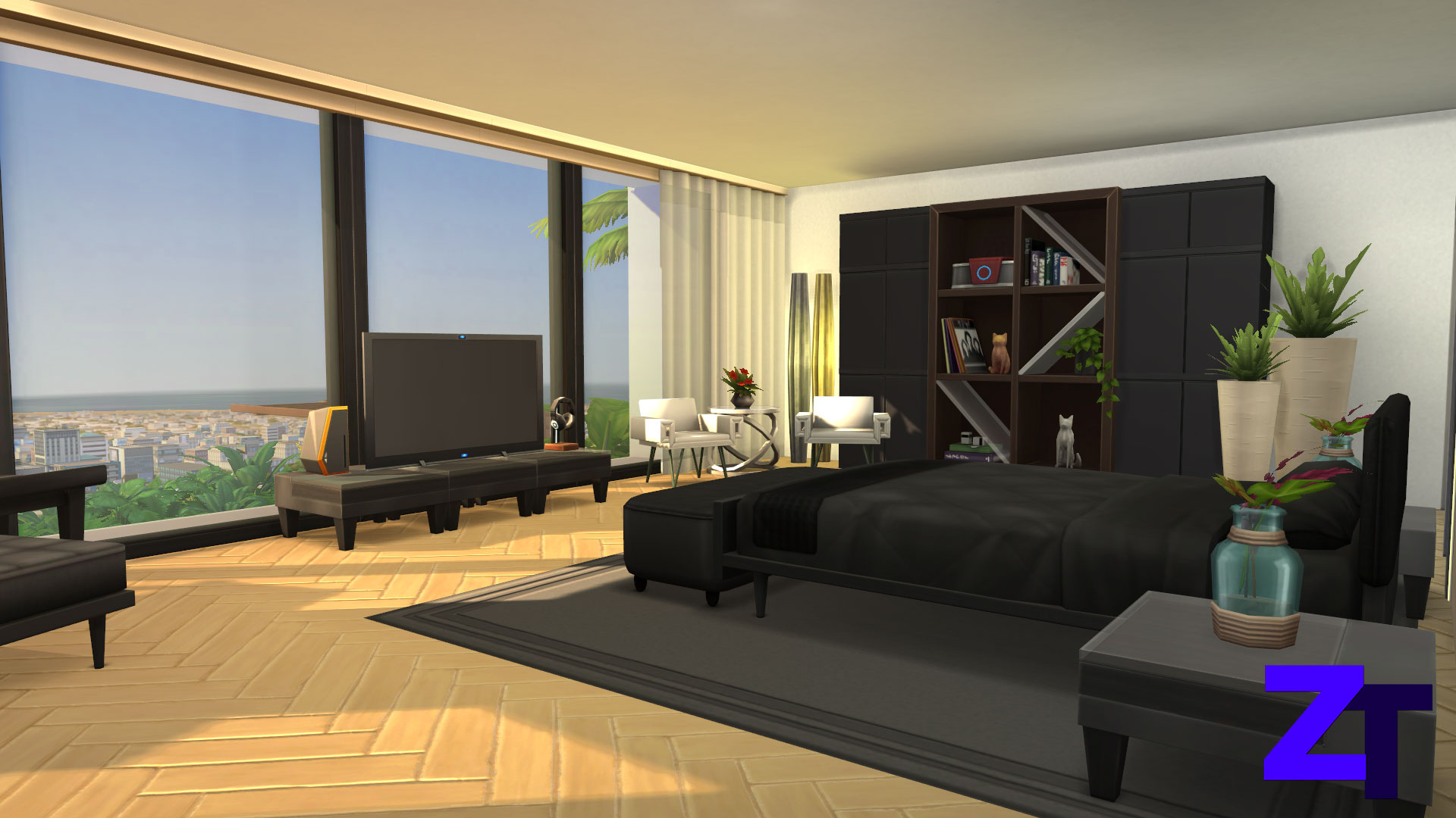 ZT Modern Mansion I - Gallery - The Sims 4 Rooms / Lots - CurseForge