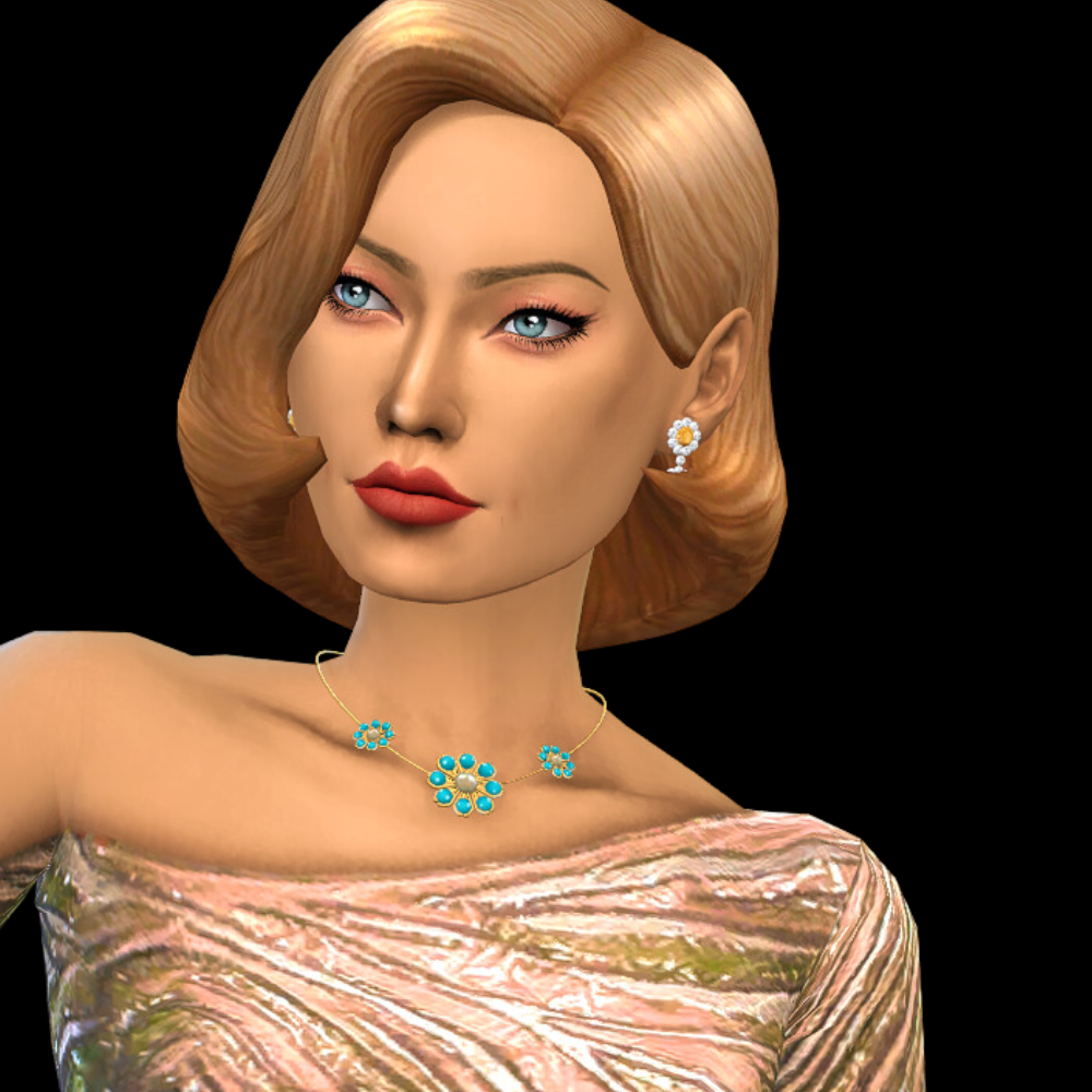 Turquoise Necklace - Gallery - The Sims 4 Create a Sim - CurseForge